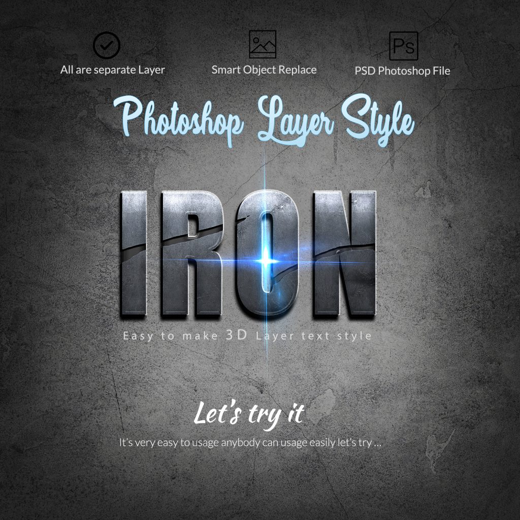 Graphicsmartz - 3D Bundle Photoshop Layer Style